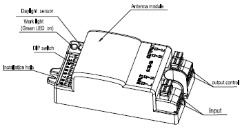 High Power Factor Microwave Motion Sensor MC036S ON-off Function 220 ...