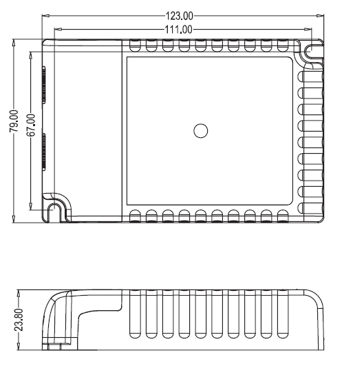 Flicker-free Hot Plug Series 1-10V Dimmable LED Driver ML50C-PVH 50W Max Flicker-free Hot Plug Series 1-10V Dimmable LED Driver ML50C-PVH 50W Max