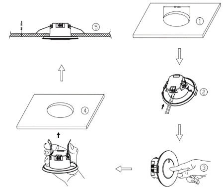 24GHz KNX Occupancy Sensor Smart Control Microwave Light Sensor