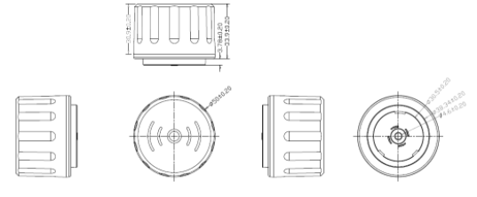 12Vdc Daylight Sensor with Daylight Priority and Daylight Harvesting ...