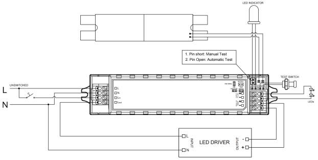 3W LED Emergency Converter with 5-Year Warranty & LiFePO4 Battery