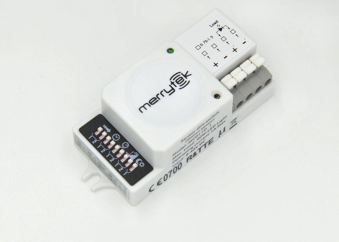 2 - Step Dimming DC Long Range Motion Sensor For Common LED Driver