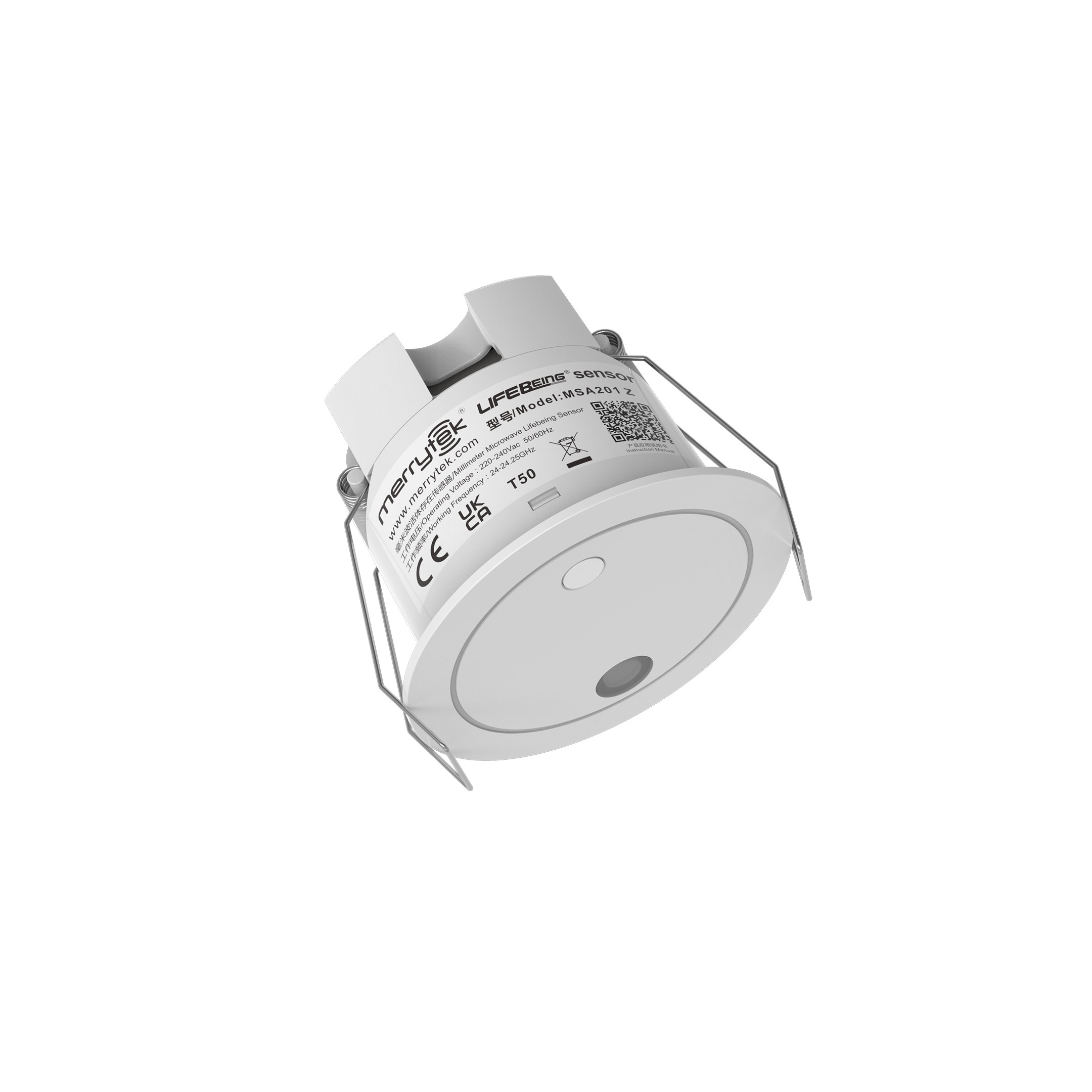 Recessed Mounted 24GHz Lifesnor Sensor Built In Tuya ZigBee Wireless ...