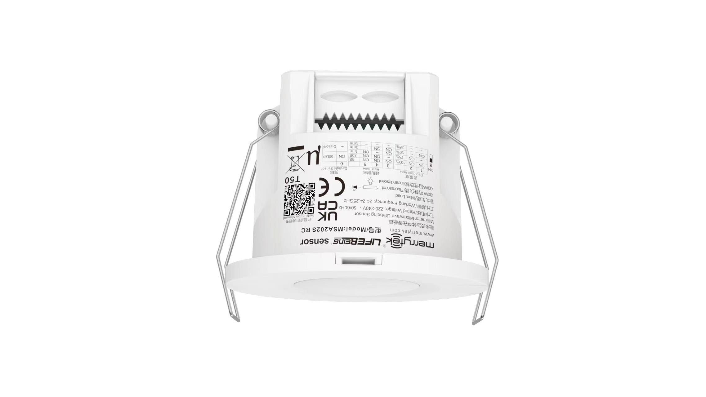 24GHz Lifesnor Detecting AC Microwave Sensor Mounting Height 2.5 - 4.0m ... 24GHz Lifesnor Detecting AC Microwave Sensor Mounting Height 2.5 - 4.0m ...