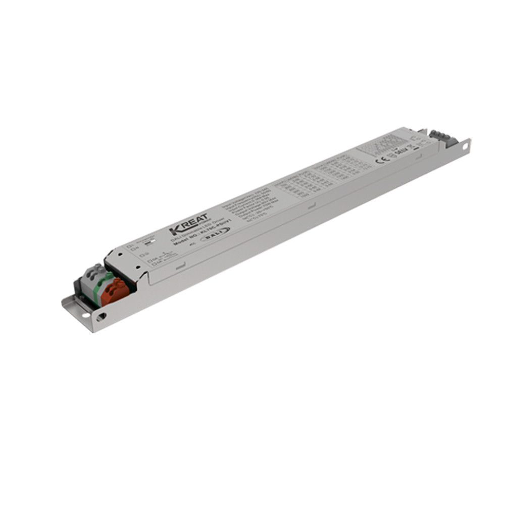 LED linear drivers DALI2 dimmable with up to 70W with multiple output ...