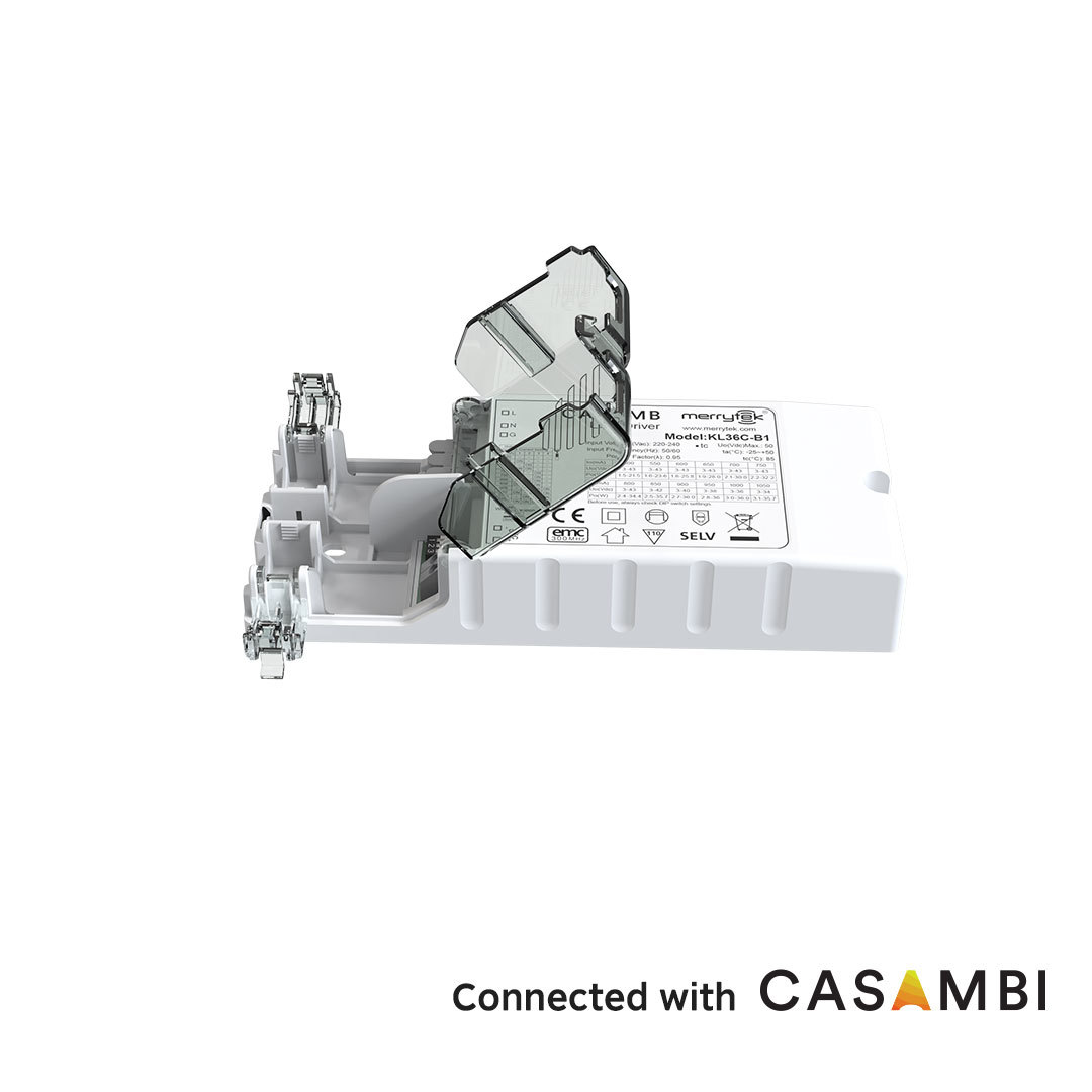 36W Easy use Constant Current Casambi LED Driver with 500ma to 1050mA ...