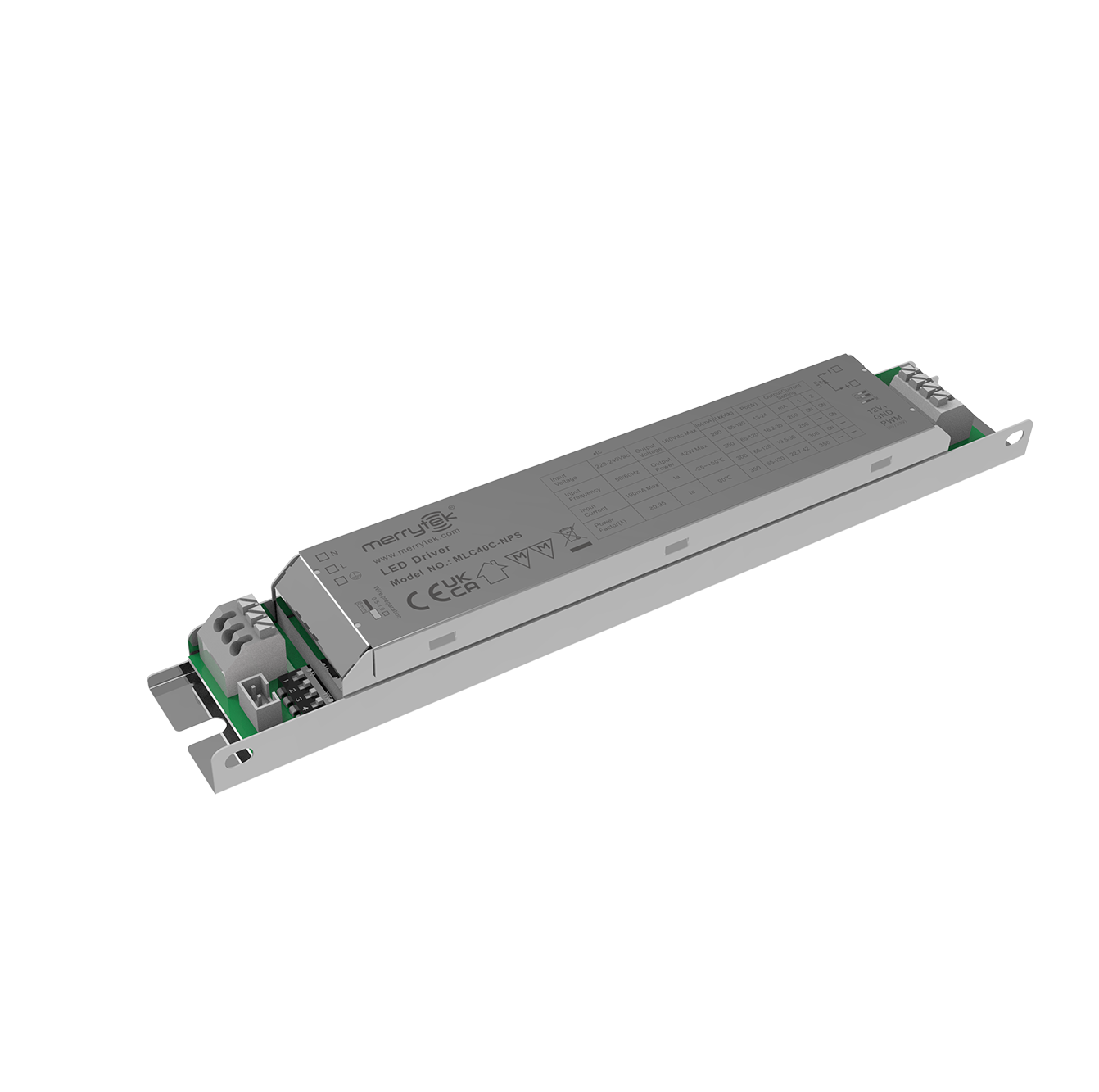 42W Sensor Dim LED Driver, CE & SAA Certified Power Supply