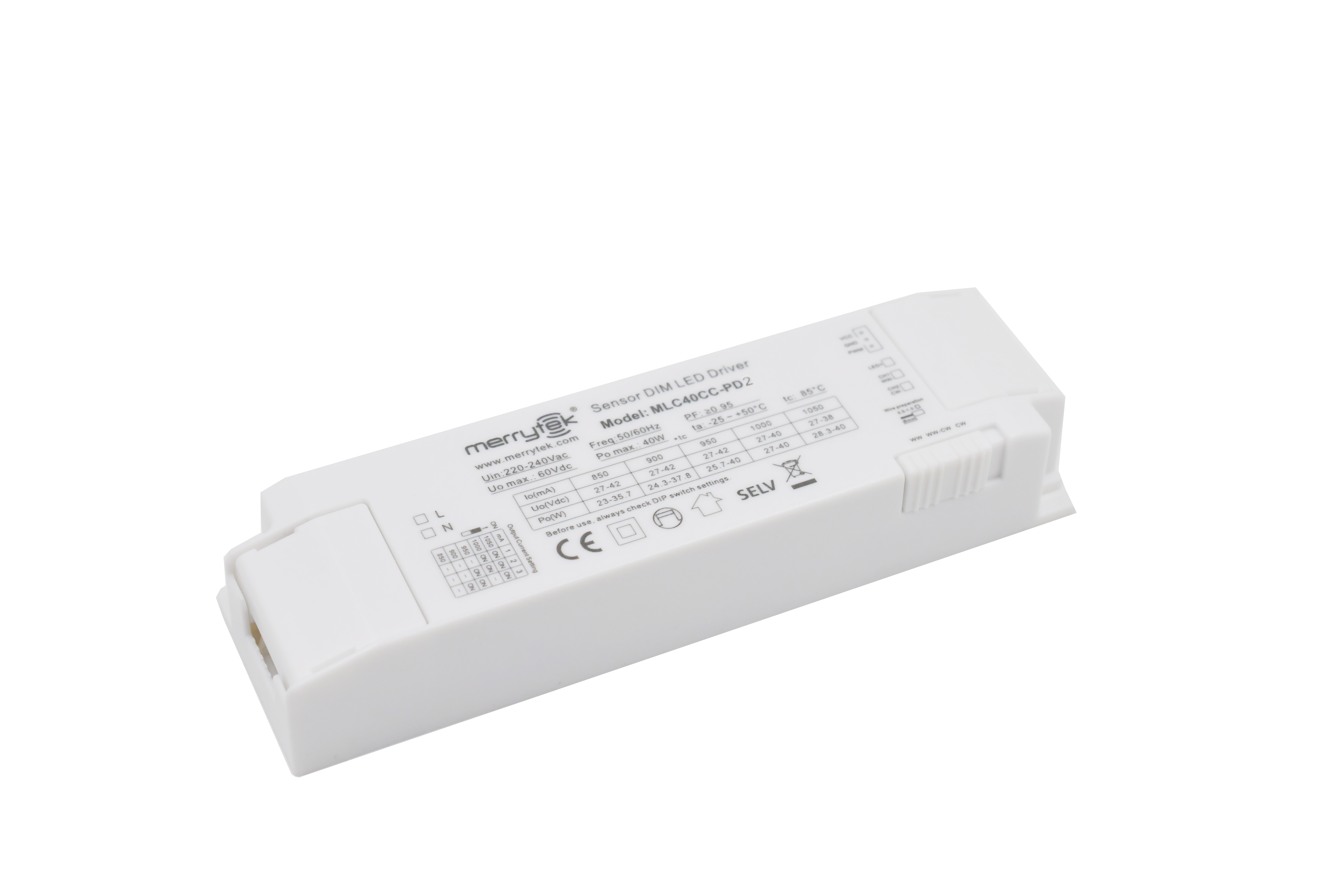 40W Isolated DIM LED Driver with Color Temperature Control