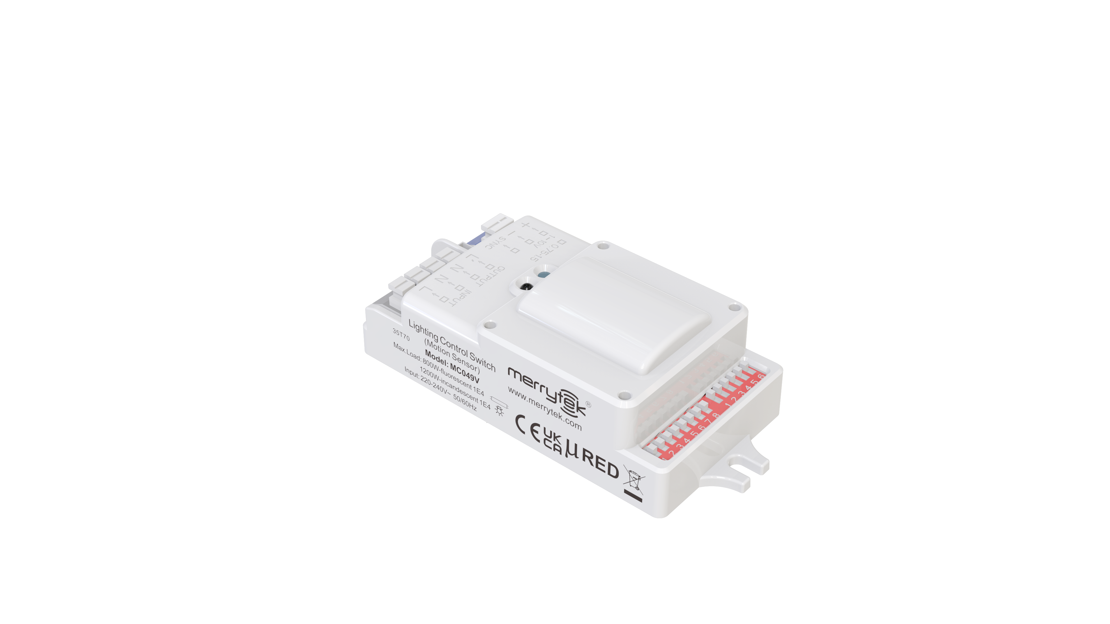 1-10V Dimmable Microwave Motion Sensor for Tri-proof Lights