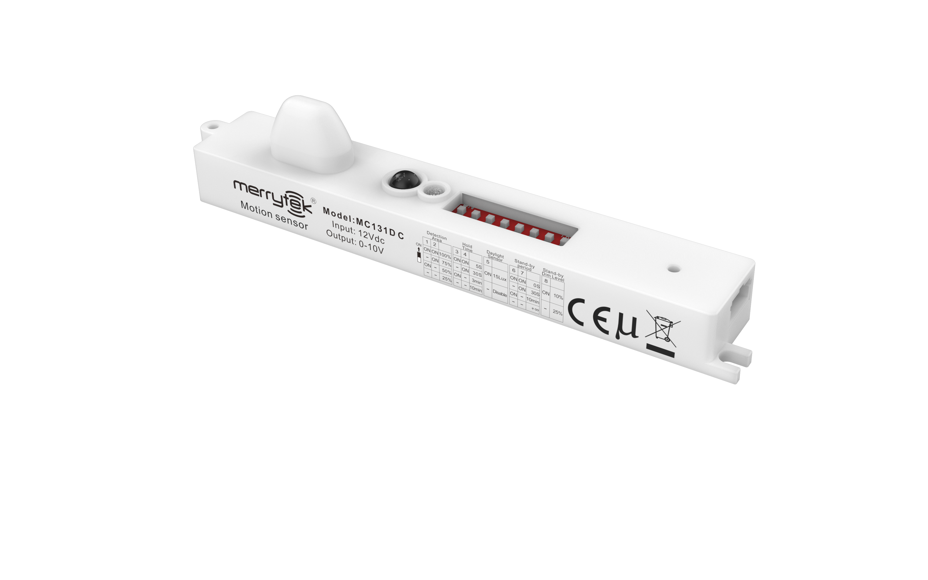 Dimmable Motion Sensor Tri-Proof Light with Corridor Function
